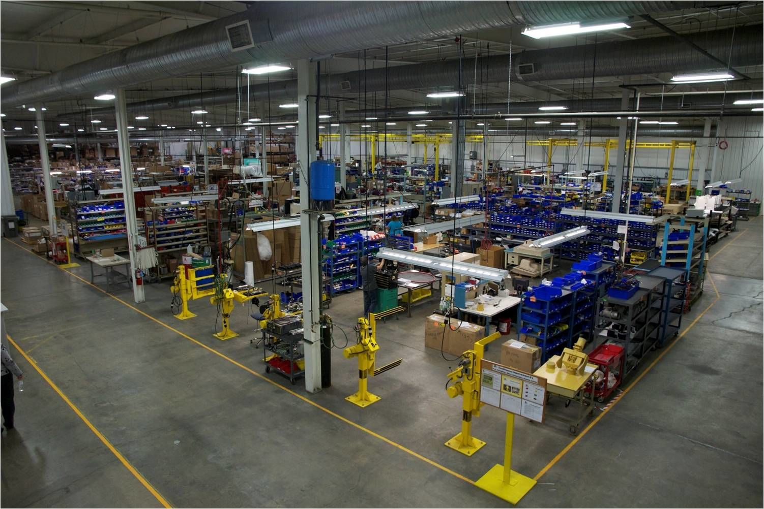 Lean Manufacturing Floor Layout